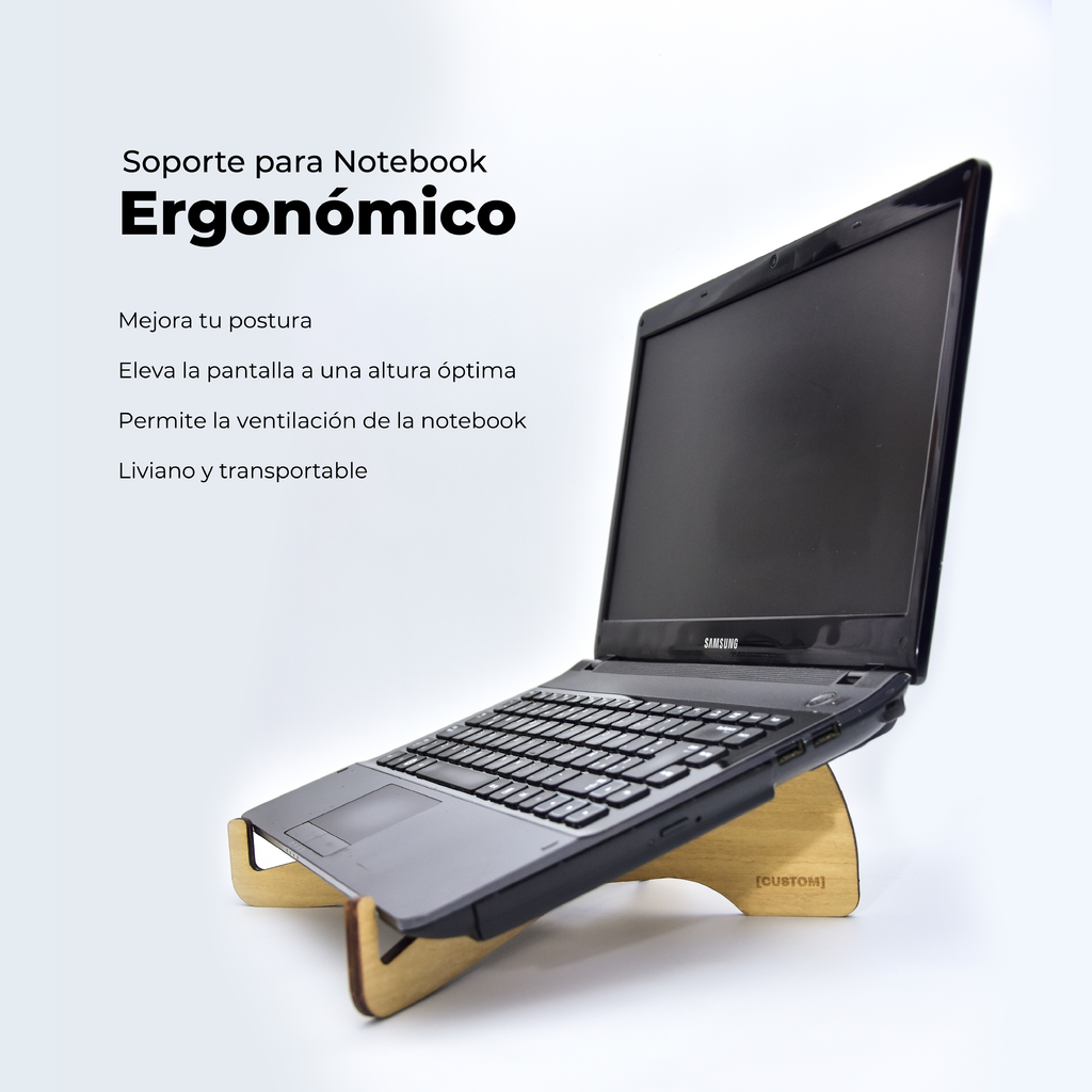 soporte atril stand apoya notebook computadora macbook