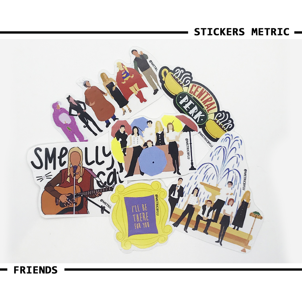 FRIENDS STICKERS - Comprar en Metric by Lu
