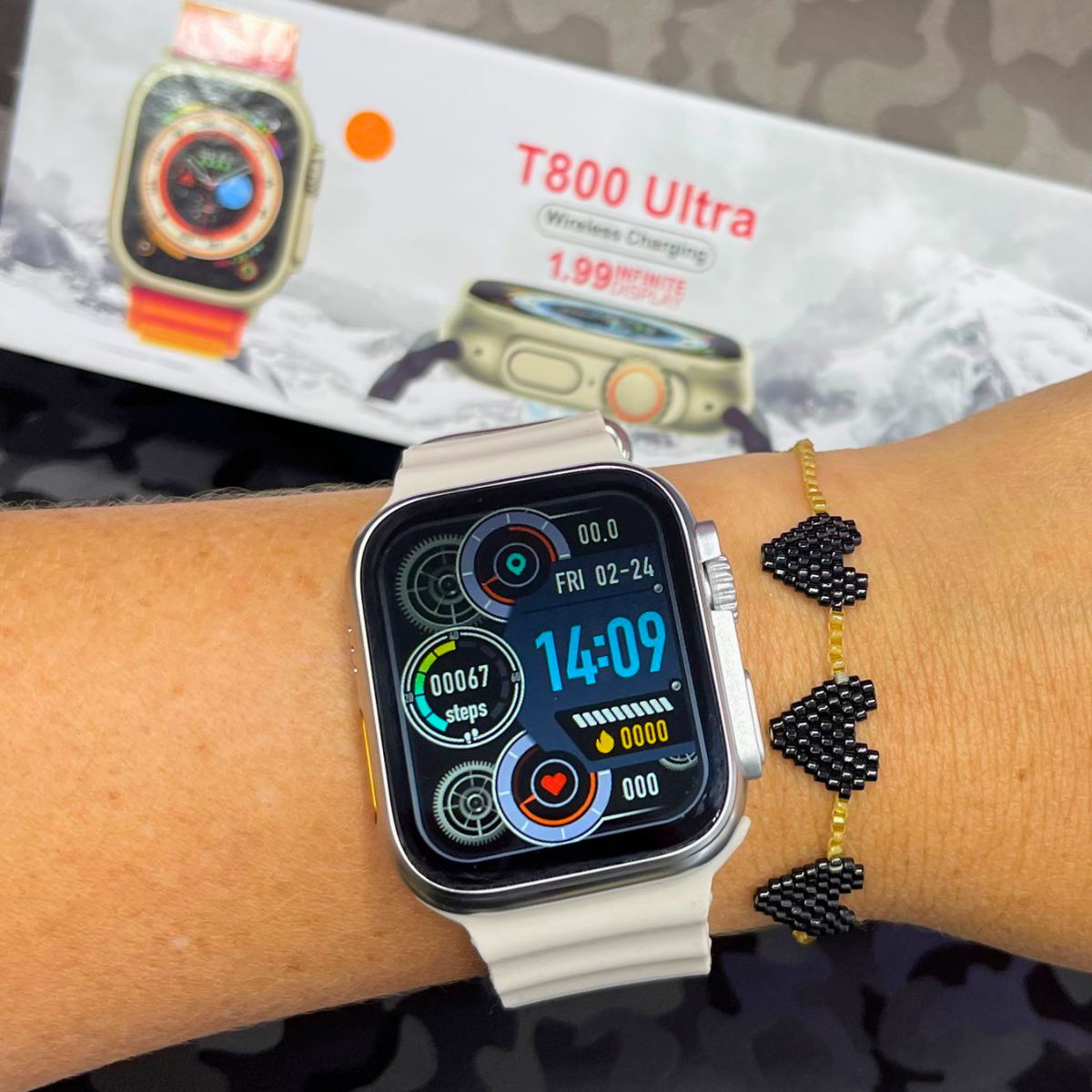 RELOJ SMARTWATCH T800 ULTRA - ONLINESHOPPINGCENTERG