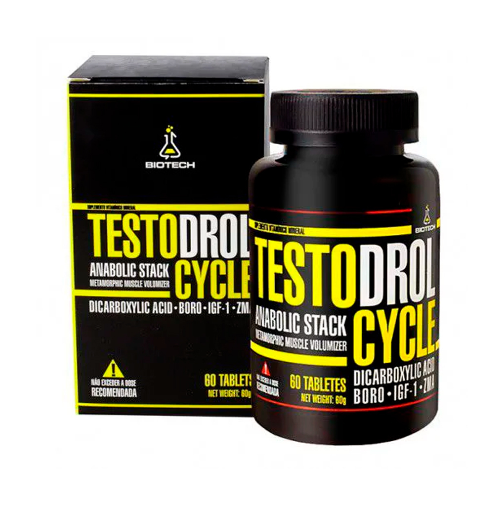 TESTODROL CYCLE - 60 CÁPSULAS- BIOTECH