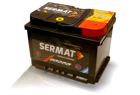 Batería 12x65 Sermat - Acumuladores Barracas Sur