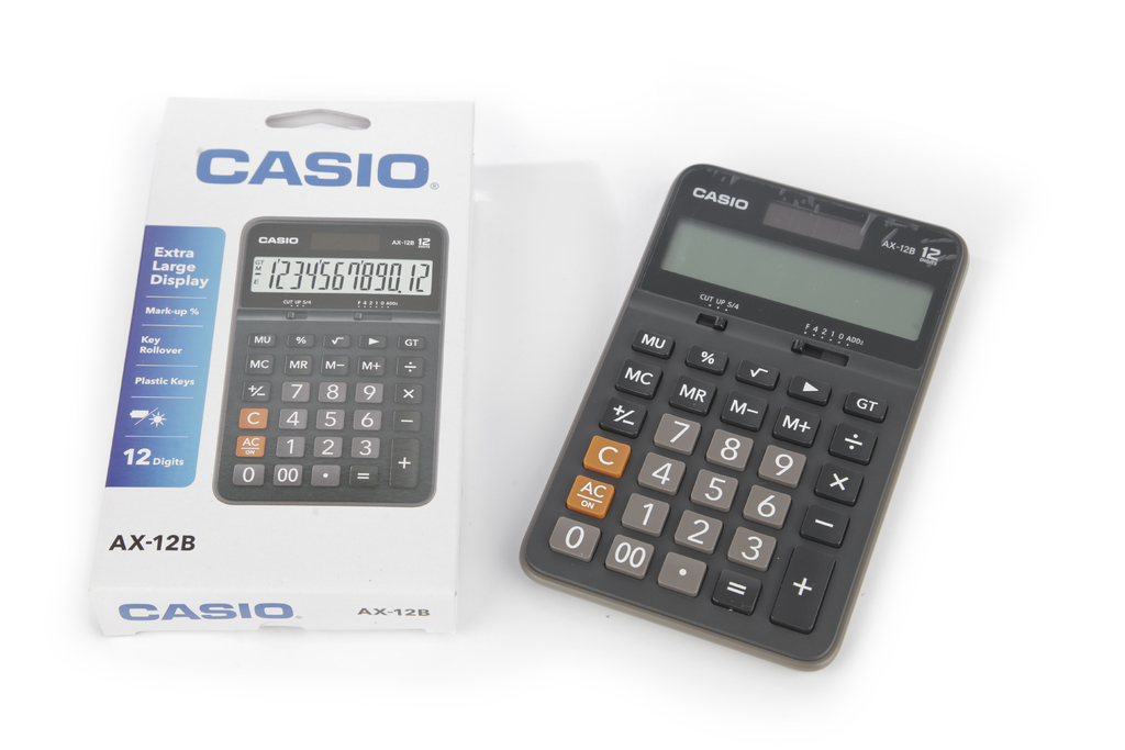 CALCULADORA CASIO AX-12B - Comprar en Área full 306