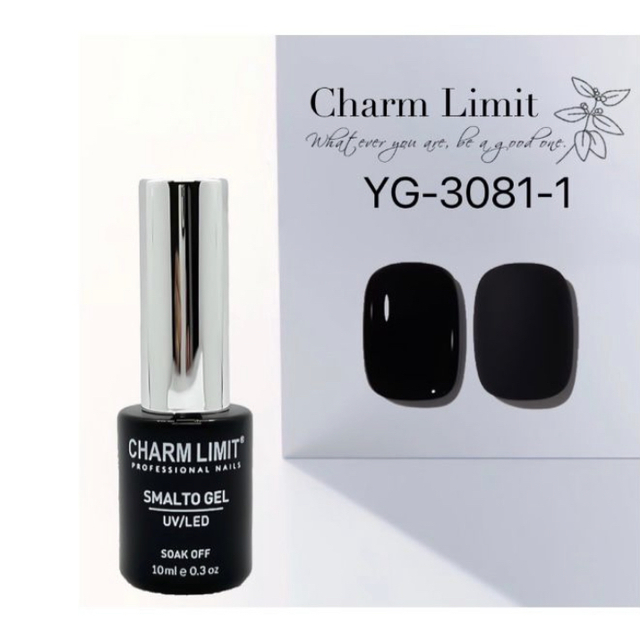 Esmalte charm limit 10ml negro aprobado N189 - Queen