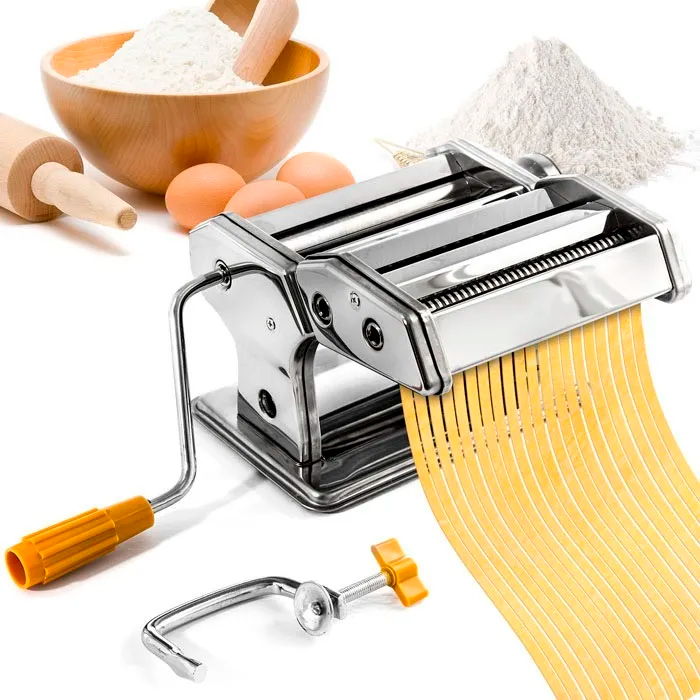 Maquina Fabrica de Pastas Acero Inoxidable + Raviolera Winco