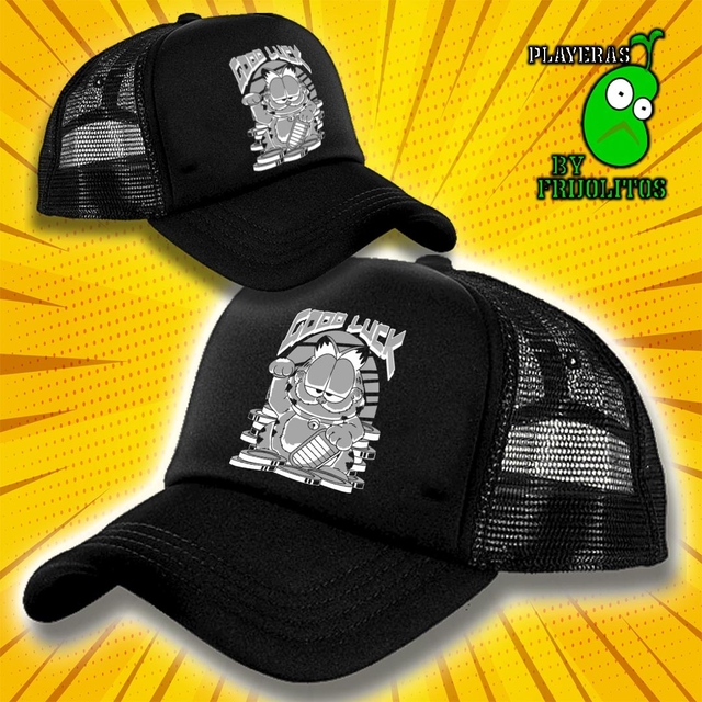 GORRA GARFIELD GOOD LUCK