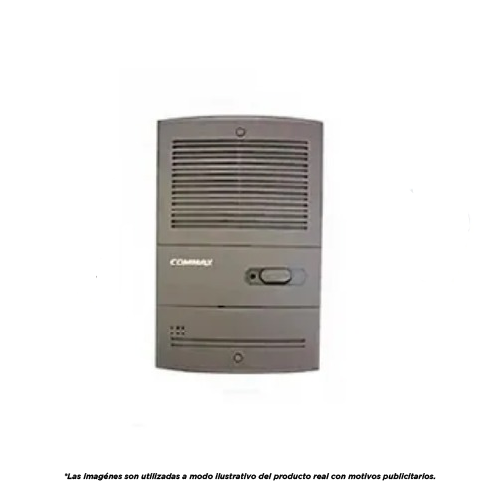 Commax - Portero electrico audio DP-LA101 exterior 2 telefos