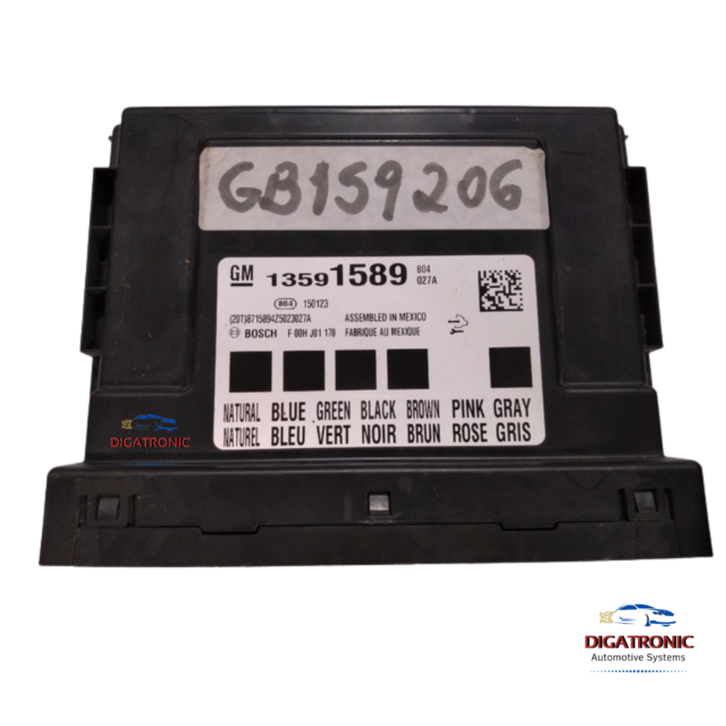 MODULO CONFORTO GM CRUZE 13591589 (USADO)