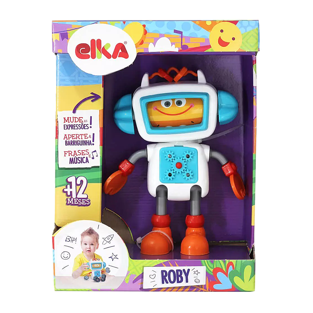 Roby - Robô De Atividades - Japan Brinquedos