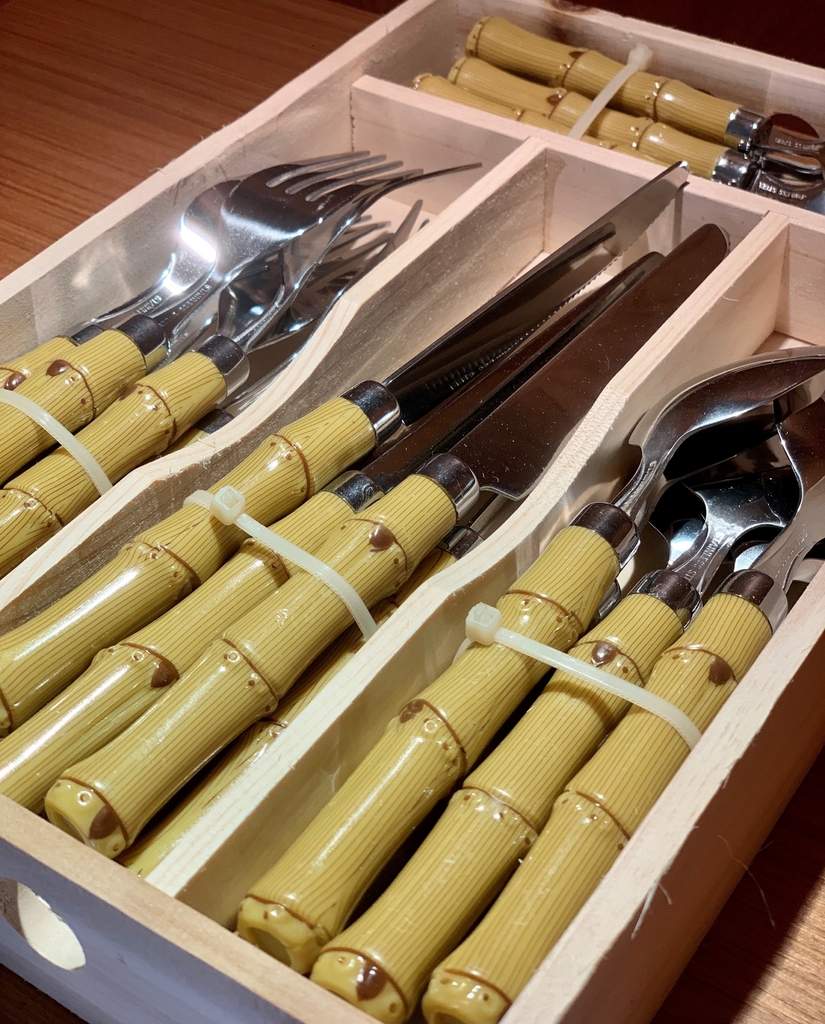 Faqueiro Bambu - 24 peças