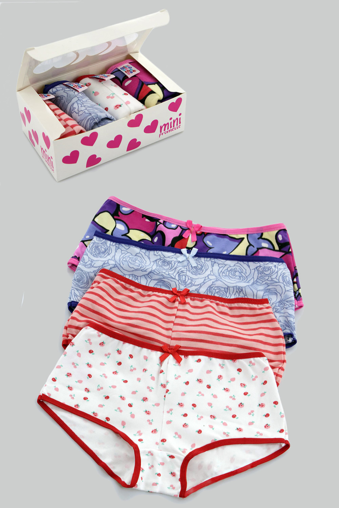 Culotte Pack x 4 Mini Promesse 12176 - Los Tres Patitos