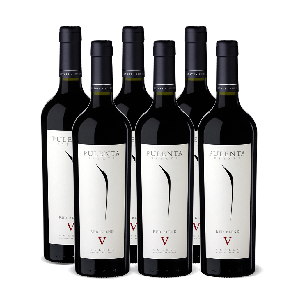 Pulenta V Estate Red Blend 2020 (caja x 6) - DELIRIO