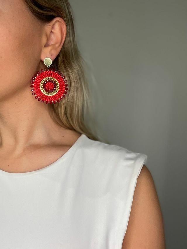 Aro rojo dorado - Comprar en Joyas De Mi Alma