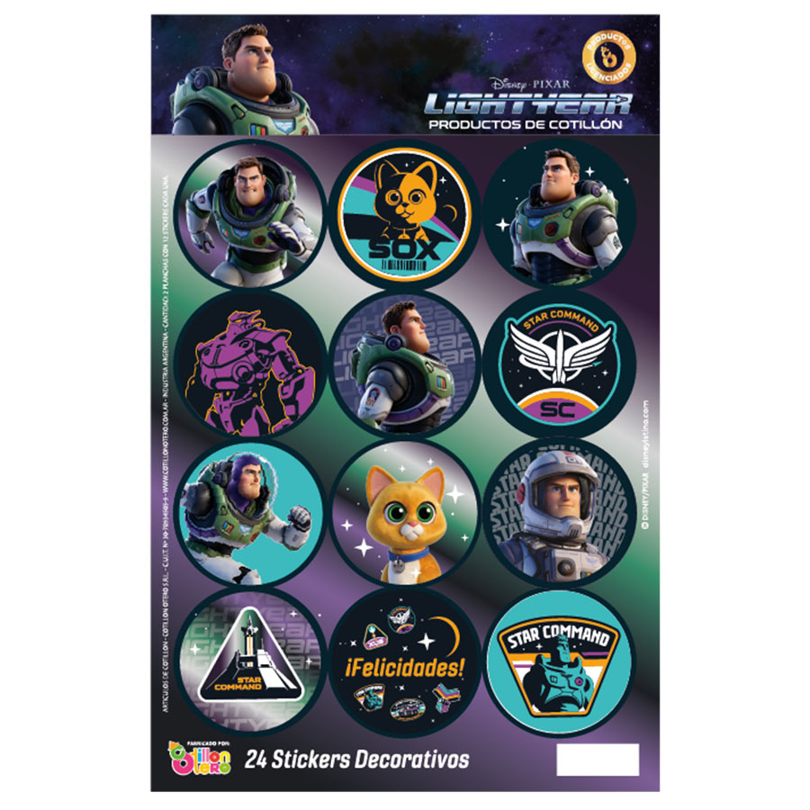 Buzz Lightyear para armar cumples infantiles