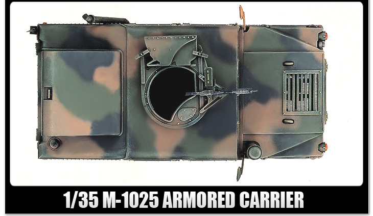 Academy - 13241 - M1025 Armored Carrier - 1:35