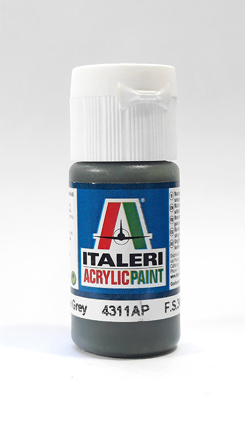 Tinta Acrílica Italeri - 4311AP - Flat Dark Slate Grey - FS34096
