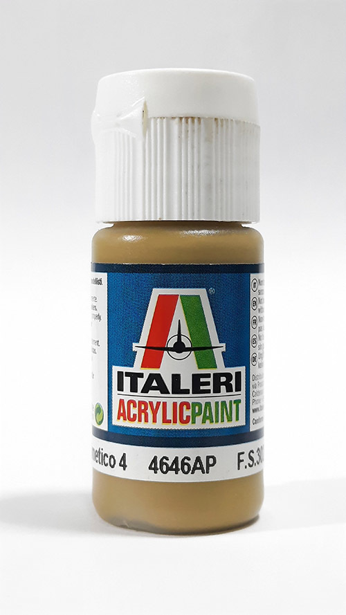 Tinta Acrílica Italeri - 4646AP - Flat Gialo Mimetico 4 - FS30266