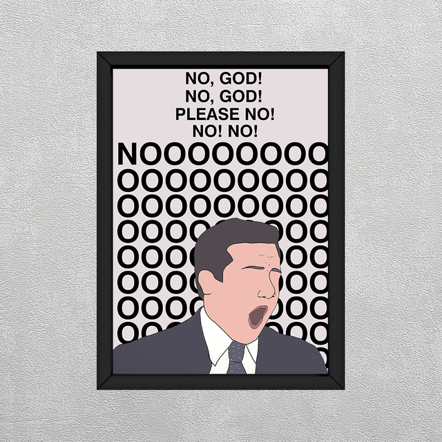 Quadro - NO GOD!