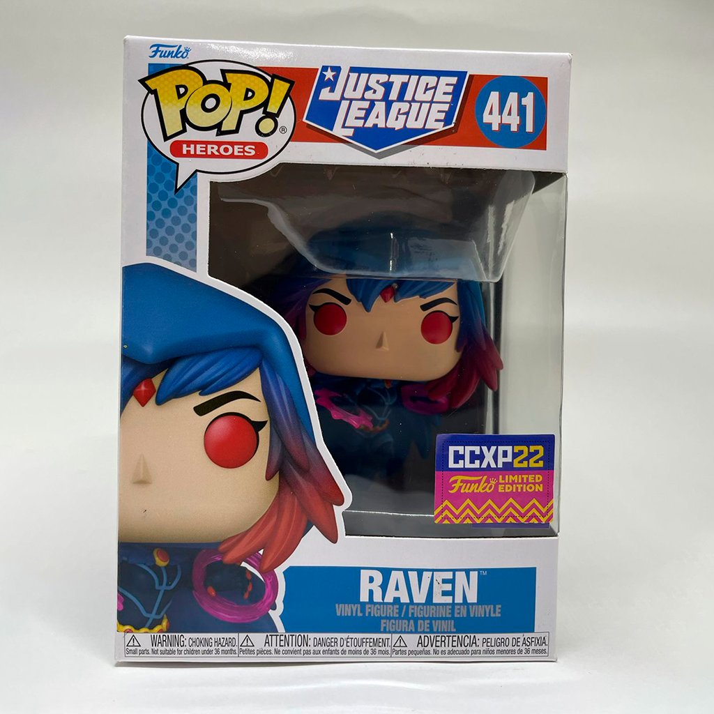 Funko Pop - Raven 441 - Exclusivo CCXP 2022 - Justice League