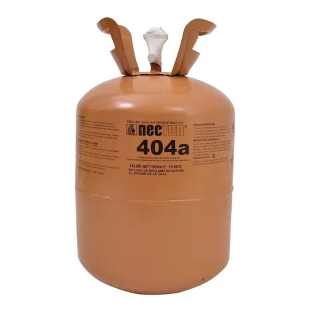 Garrafa Gas Refrigerante R404 Necton X10,9 Kg