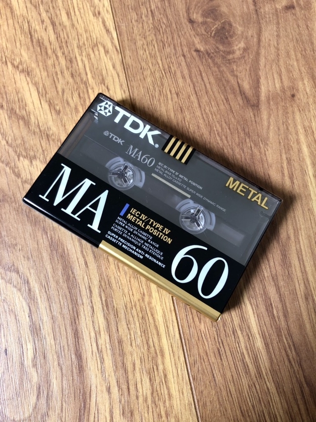 Fita Cassete K7 Metal TDK MA60 - Regence Audio