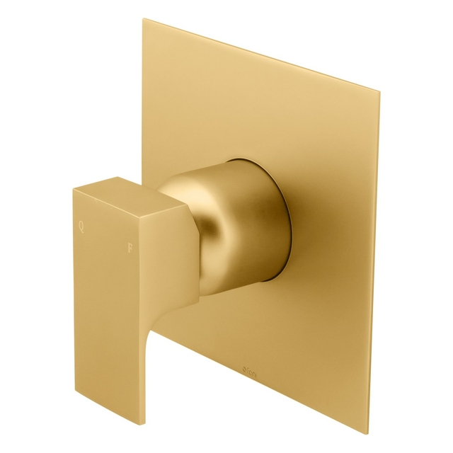 Acabamento Monocomando Chuveiro Retta Gold Fani