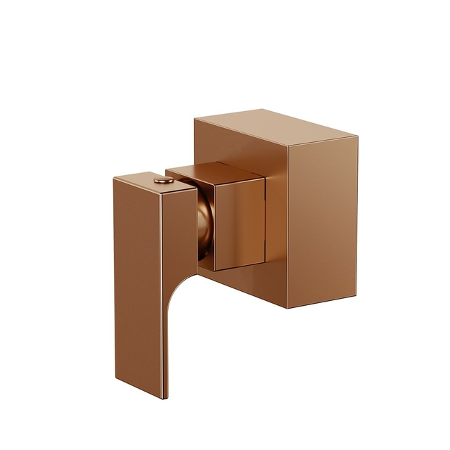 Acabamento Registro Grande 1 1/2 Retta Rose Gold Fani