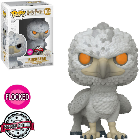 Funko Pop Harry Potter Buckbeak Flocked Special Edition 104