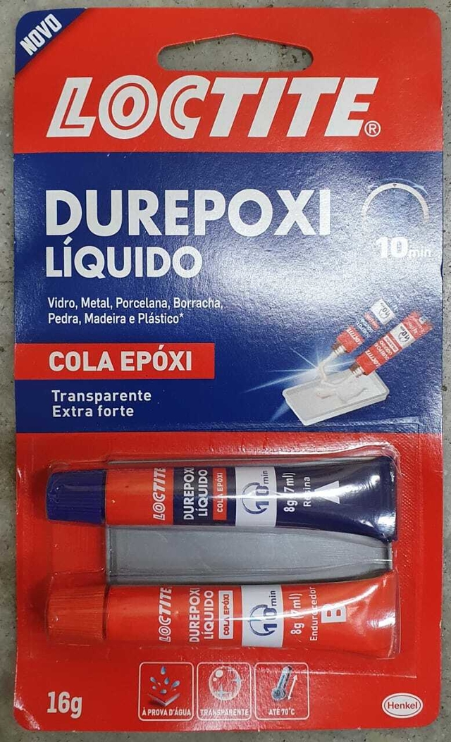 Cola Durepoxi Liquido Loctite 16g - JMS FERRAMENTAS