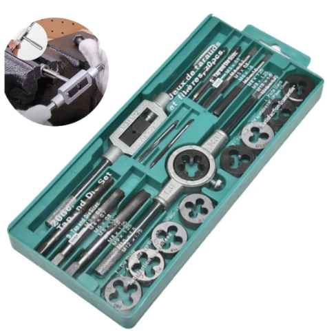 Jogo Kit Macho e Tarraxa Tarracha Cossinete Abre Rosca Interna e ...