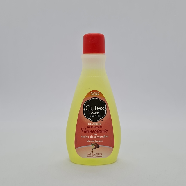 QUITA ESMALTE CUTEX HUMECTANTE X 100ML