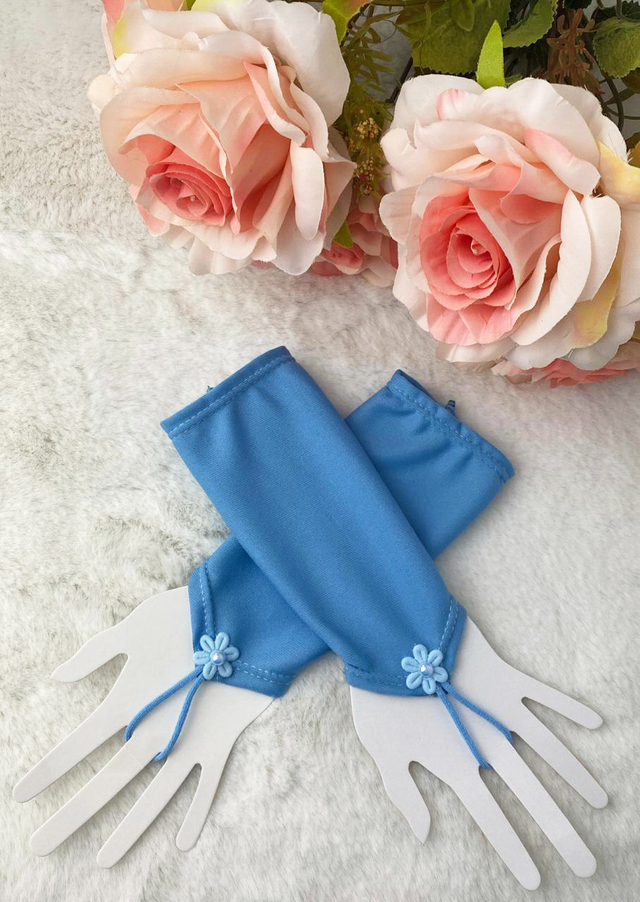 Luva Infantil De Princesa Diversas Cores 1 A 3 Anos