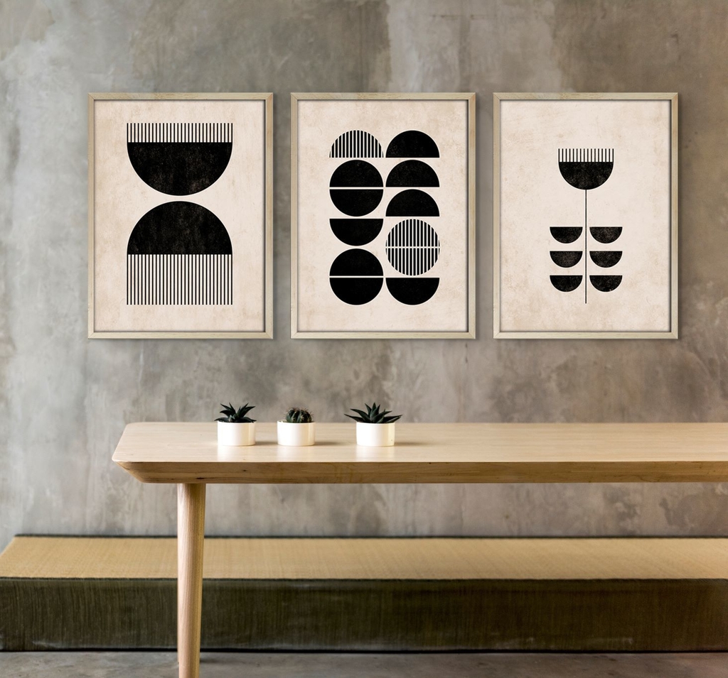 Cuadro artistic Figuras negras - Comprar en DecoHouse