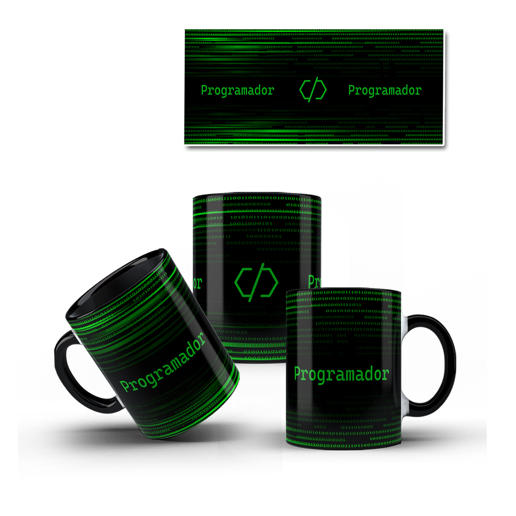 Caneca Programador Colorida - Comprar em Universe Gift