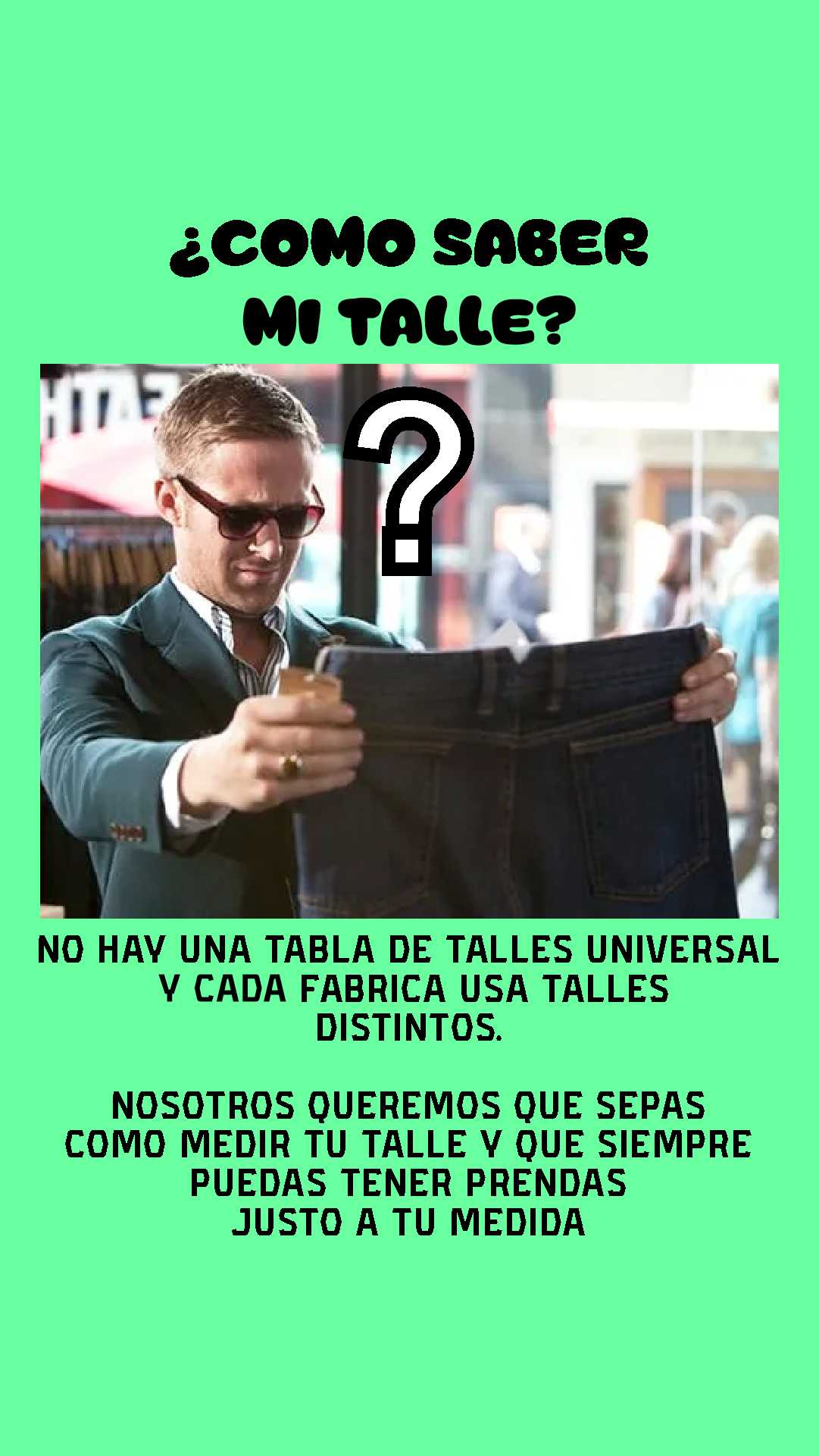 Guía de talles