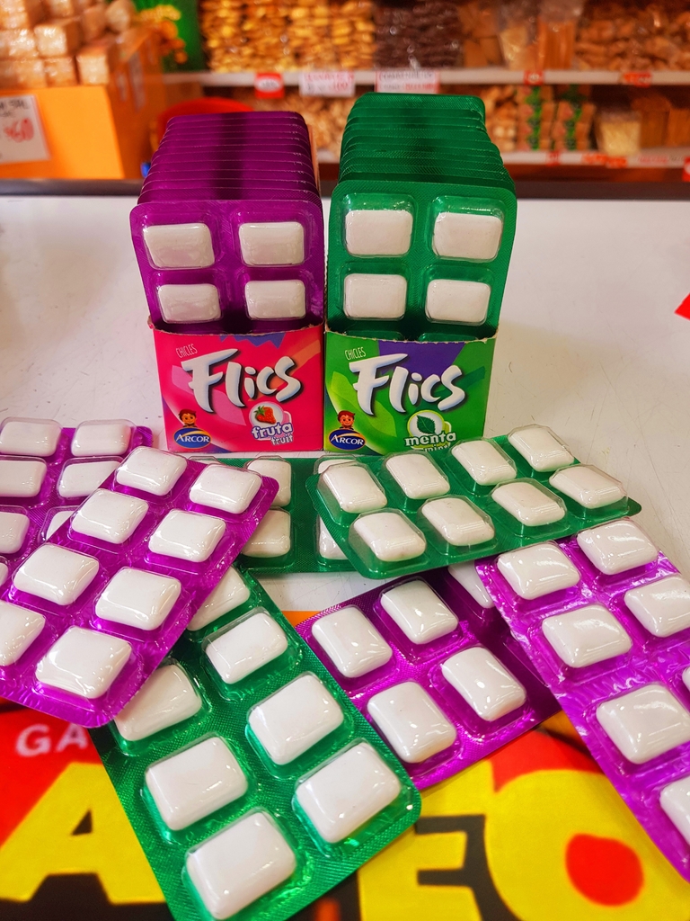 Chicles Flicks x 4 unidades - Galletiteriamateo