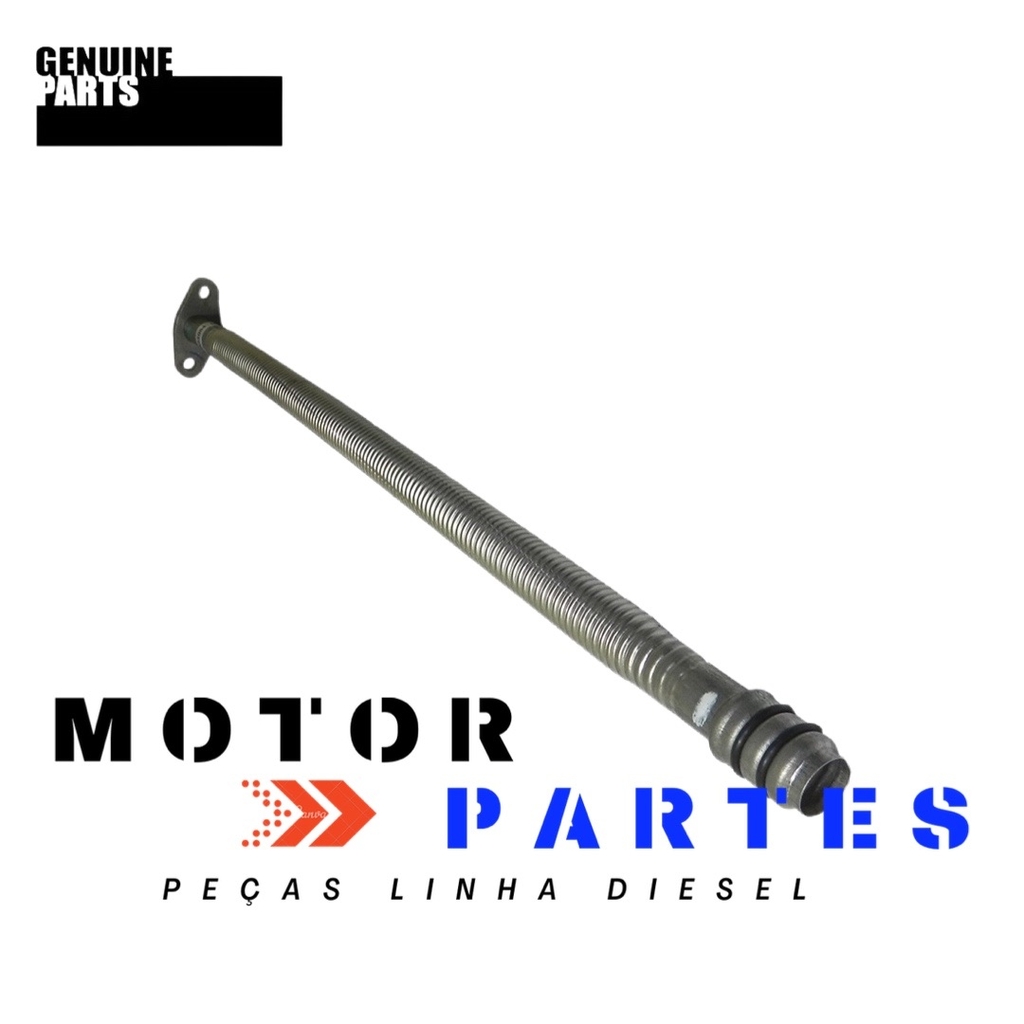 Tubo de retorno flexivel do turbo cummins isb 3934084