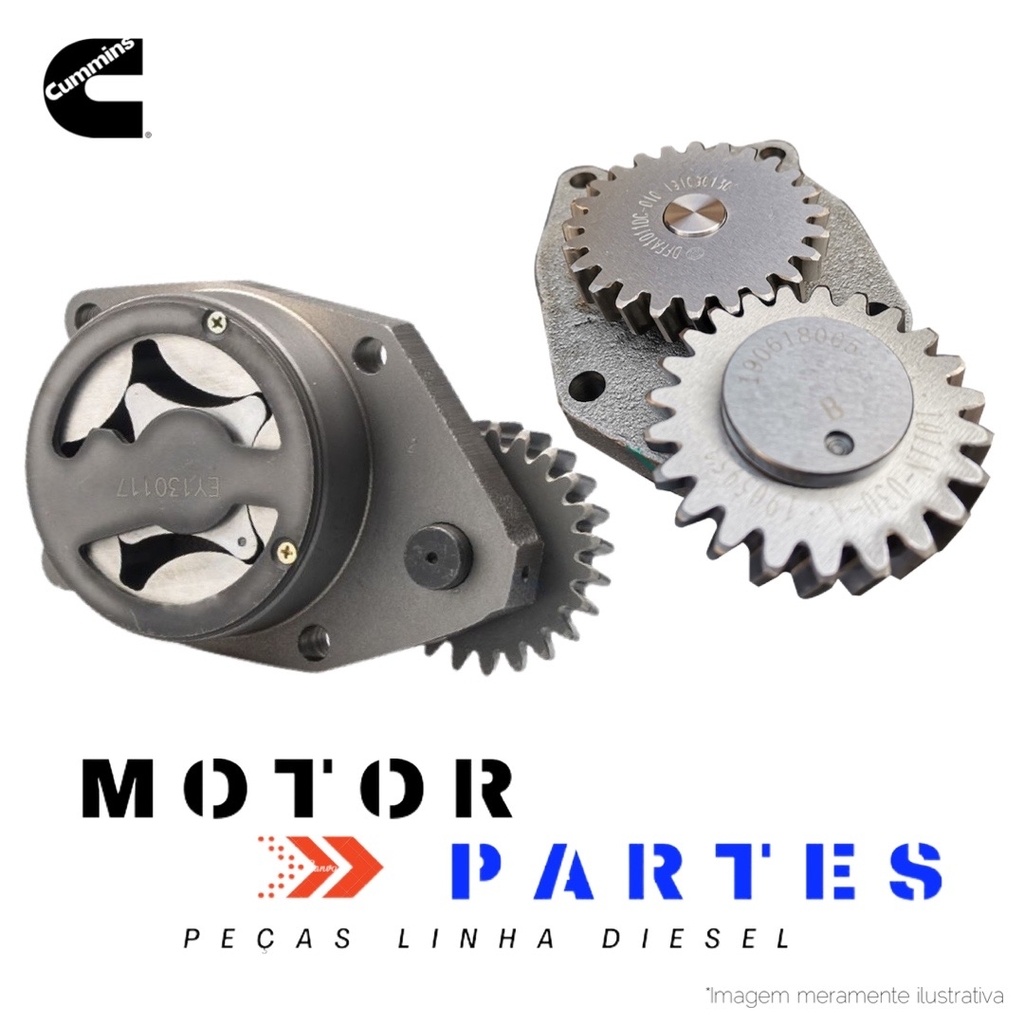 Bomba de oleo cummins serie C 8.3 3415365