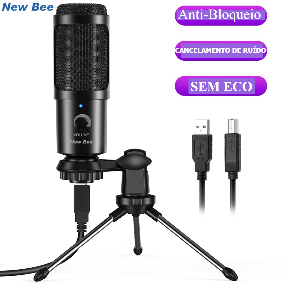 New Bee USB Microphone PC Condenser