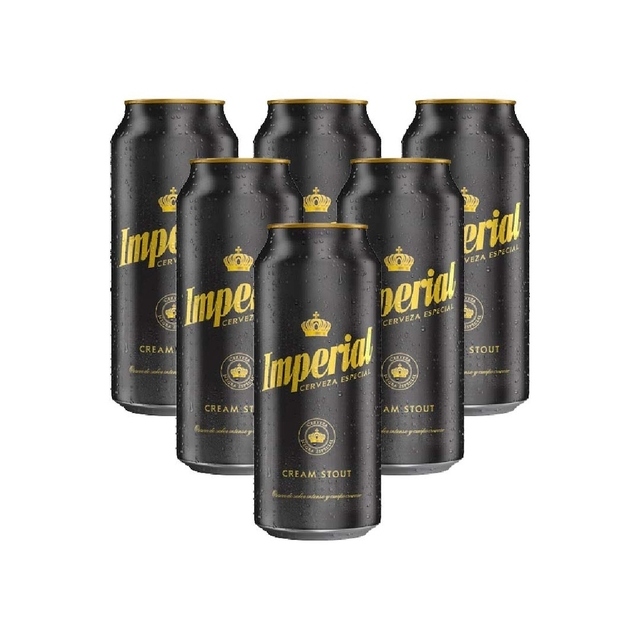 IMPERIAL CREAM STOUT SIX PACK 473CC - Vito bebidas