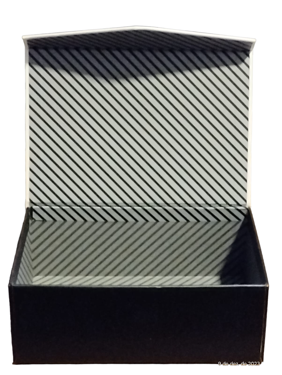 Caixa de Papel Cartonado com Tampa Envelope - Retangular - Branca e ...