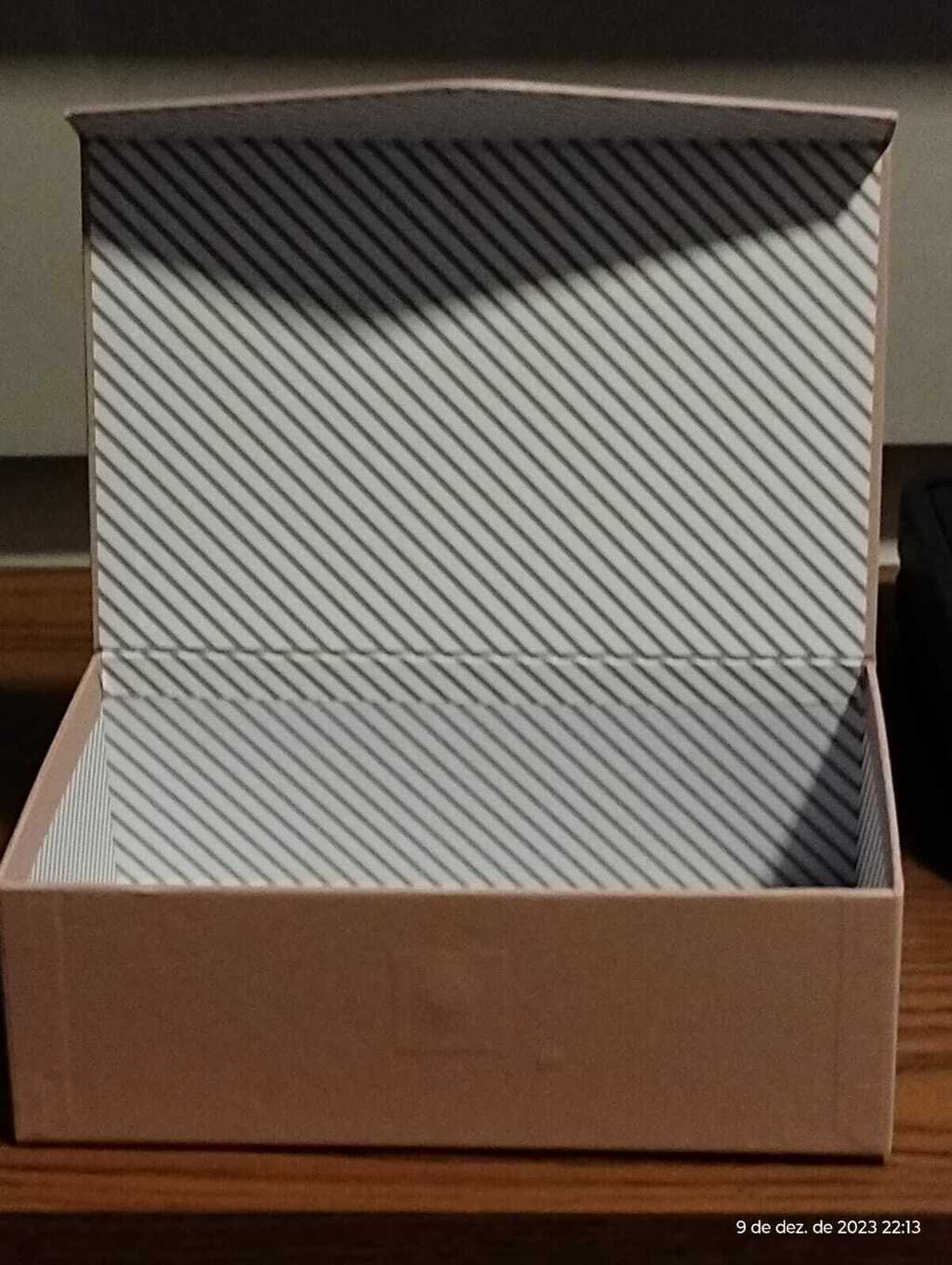 Caixa de Papel Cartonado com Tampa Envelope - Retangular - Rosa com ...