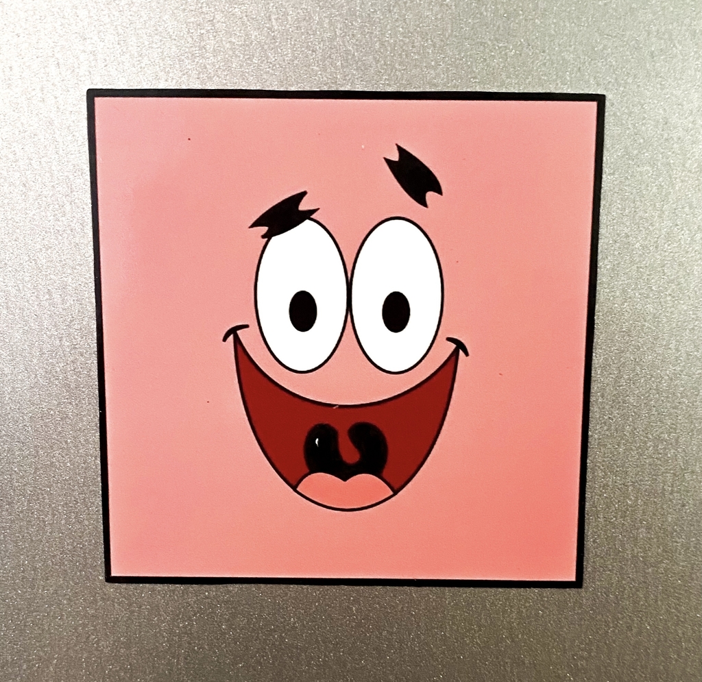 Iman Bob esponja PATRICIO FACE CUADRADO - Hemel Store