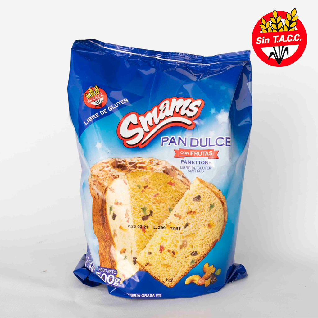 PAN DULCE CON FRUTAS SMAMS - dieteticaondaverde