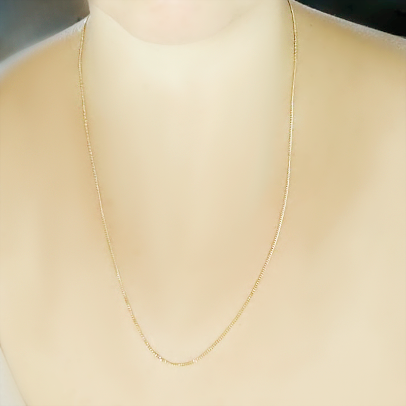 Corrente Grounet Unissex feita com ouro 18K