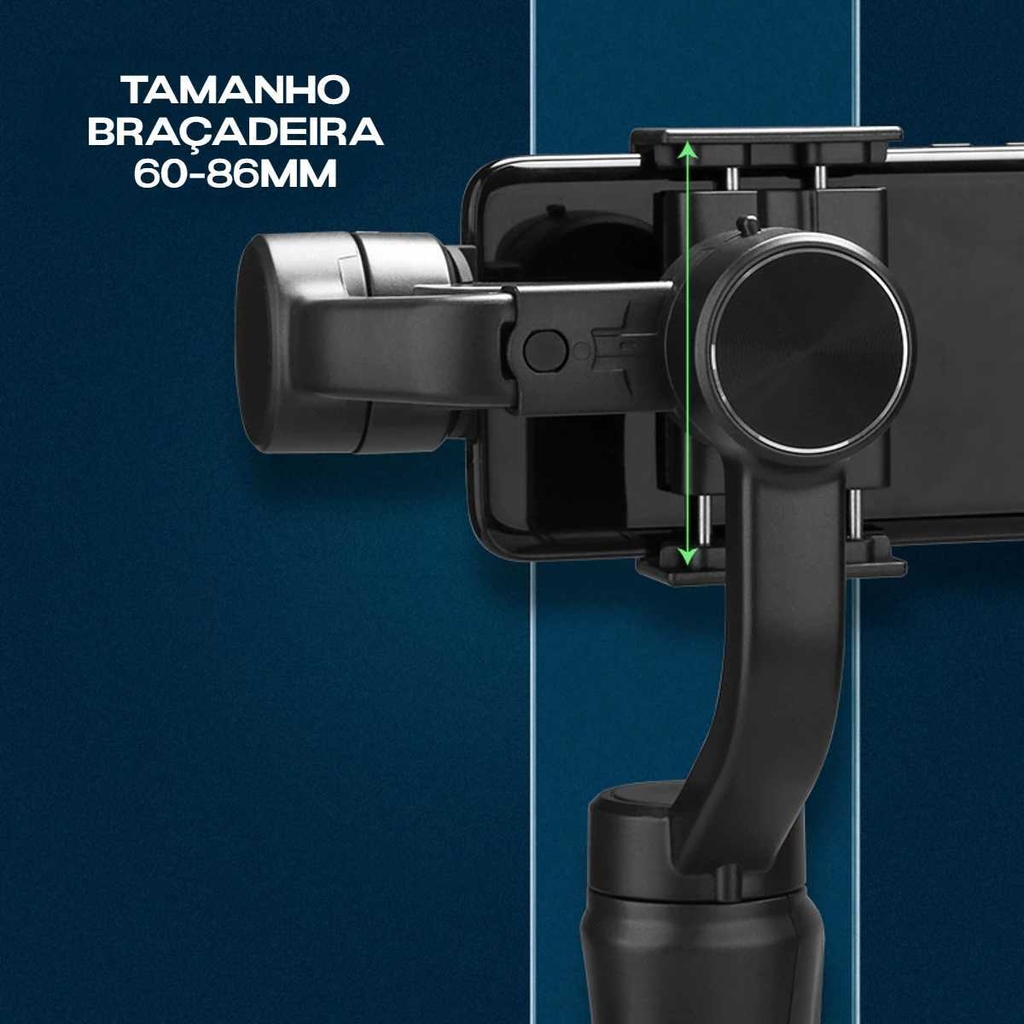 Estabilizador Gimbal S5b PRO 3 Eixos Para Celular Smartphone