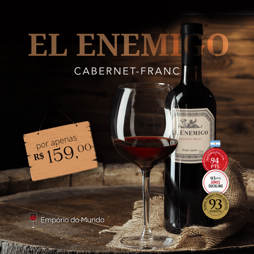 Vinho El Enemigo - Cabernet Franc