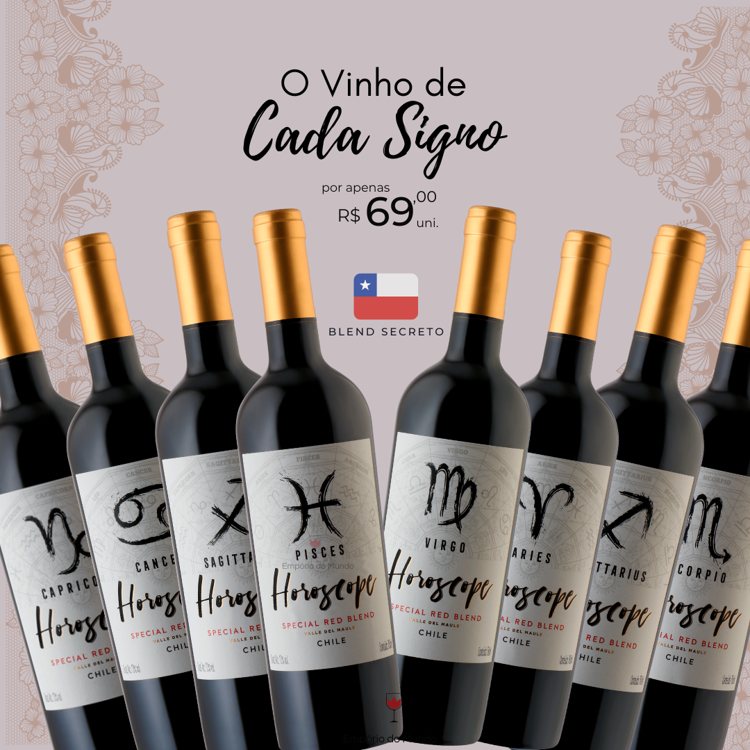 HOROSCOPE - ''O Vinho de Cada Signo'' Blend Secreto - Chile