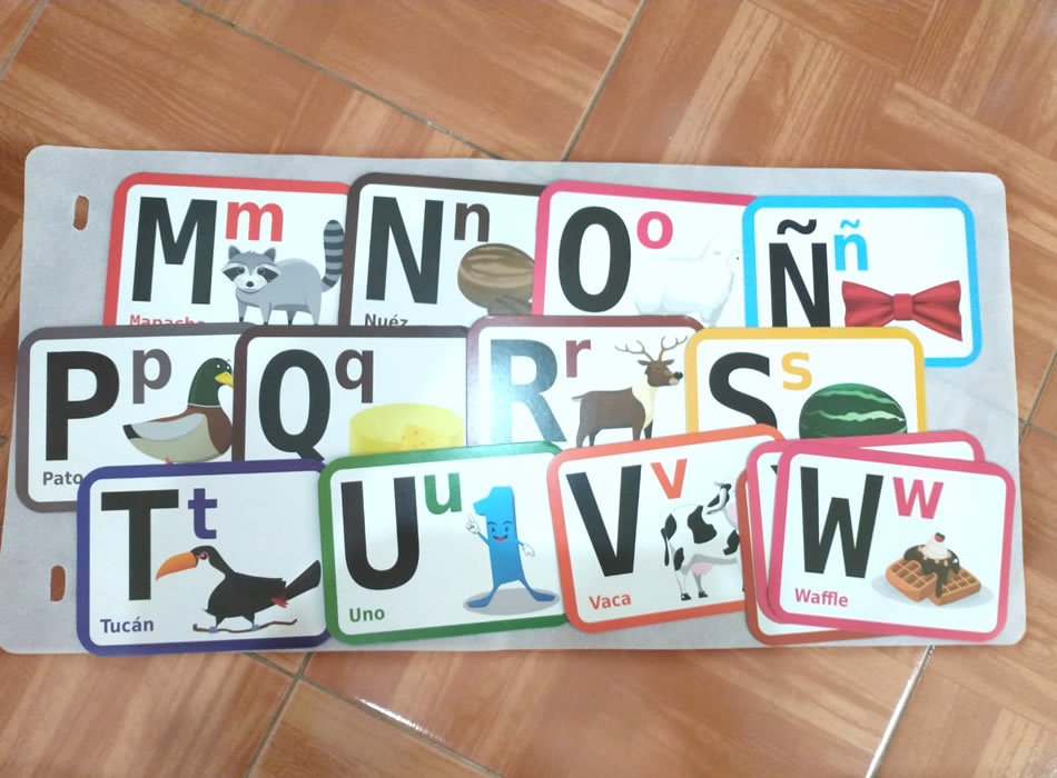 Flash cards Abecedario - Comprar en LA EDUCADORA SHOP