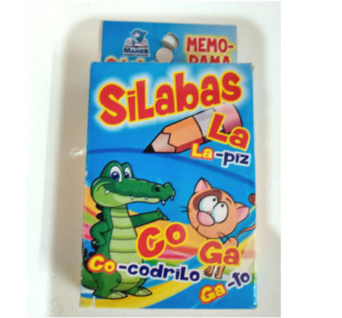 Memoria Silabas - Comprar en LA EDUCADORA SHOP