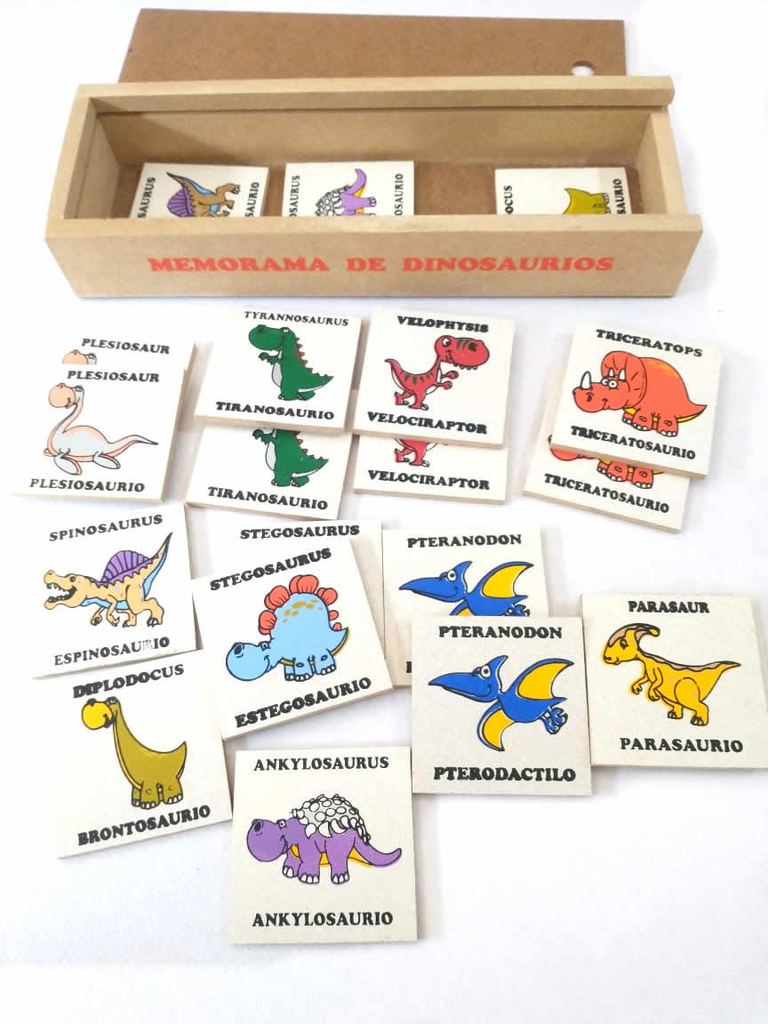 Memoria dinosaurios - Comprar en LA EDUCADORA SHOP